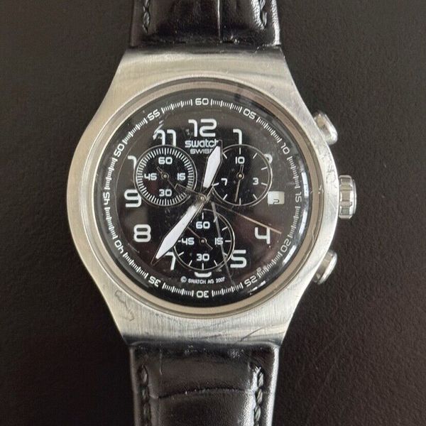 Classic Swatch Irony. V8. Chronograph. Late 90â s. Swiss made ...
