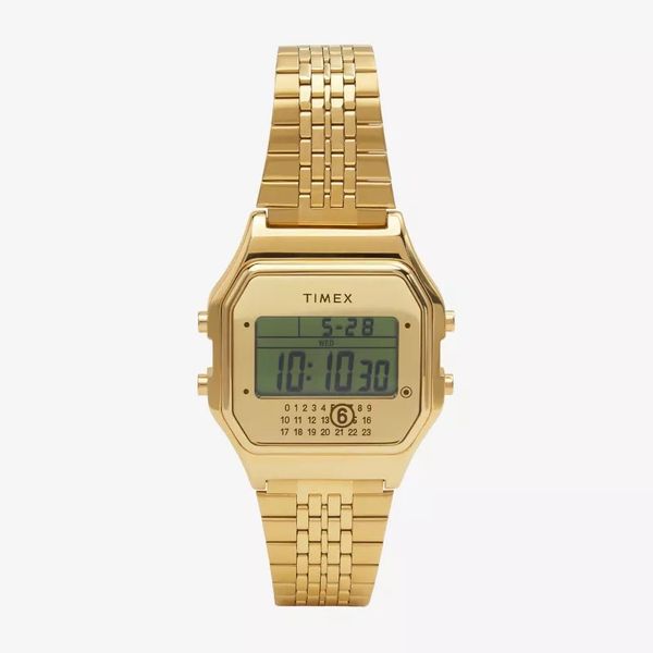 BNIB Timex x Maison Margiela 6 Collab Digital Watch - Gold ...