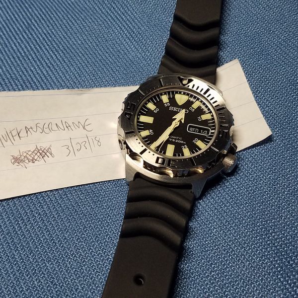 [WTS] Armida A7 Brass Diver, Seiko SRP307 2nd Gen Black Monster with ...
