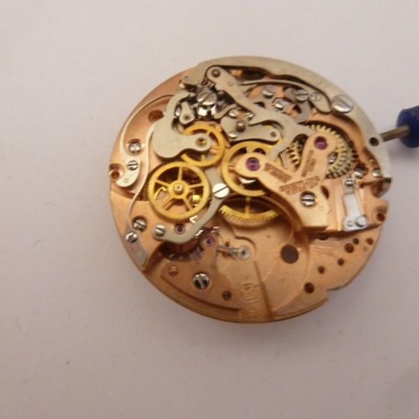 Venus 178 chronograph 3 registers Breitling Movement 17 jewels missed ...