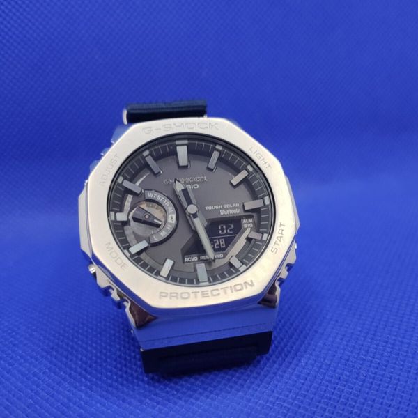 Casio GM-B2100D-1AER G-Shock 200m Metal Casioak Solar Bluetooth ...