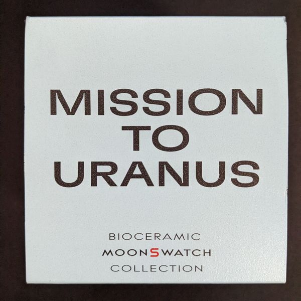 [$380 USD] FS: Moonswatch - Mission to Uranus Tiffany Blue | WatchCharts