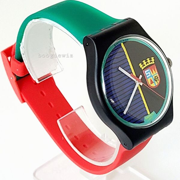 SWATCH, SWISS MADE, MODEL "SIR SWATCH" WATCH, IN ITS OWN CASE, SUOB169 ...