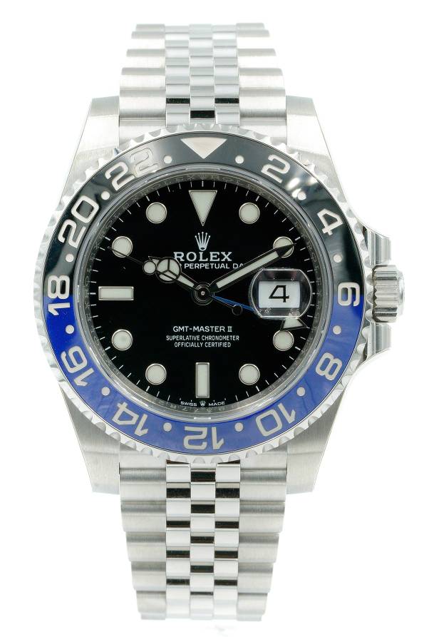Rolex 126710BLNR GMT Master II Ceramic "Batman" SS/Jubilee Sticker | WatchCharts