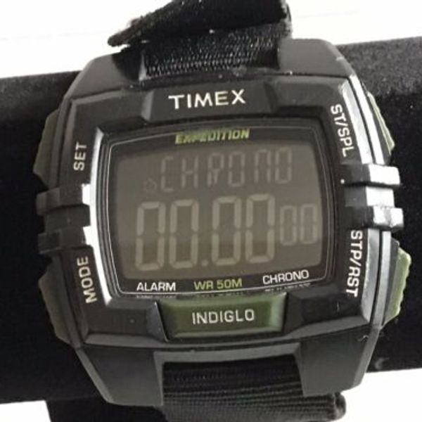 Timex Expedition Indiglo M262 Y7 Bkack Case Black Nato Strap | WatchCharts