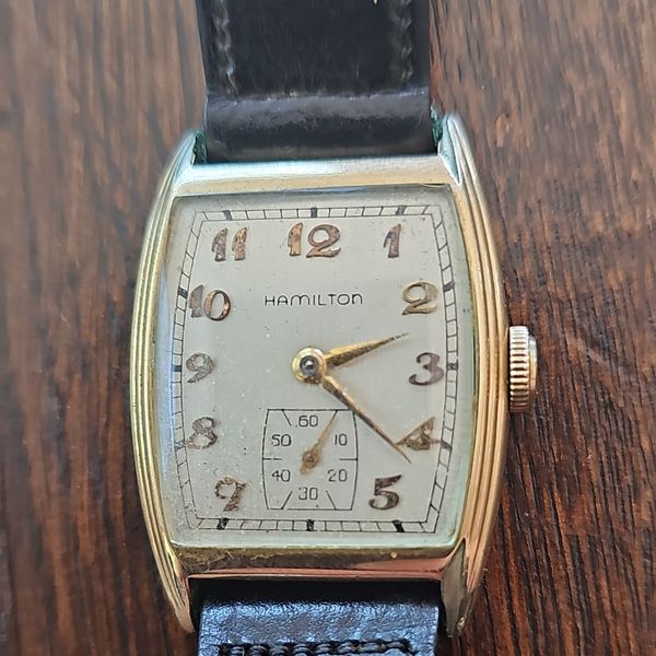 Vintage Hamilton Art Deco Watch, Running | WatchCharts Marketplace