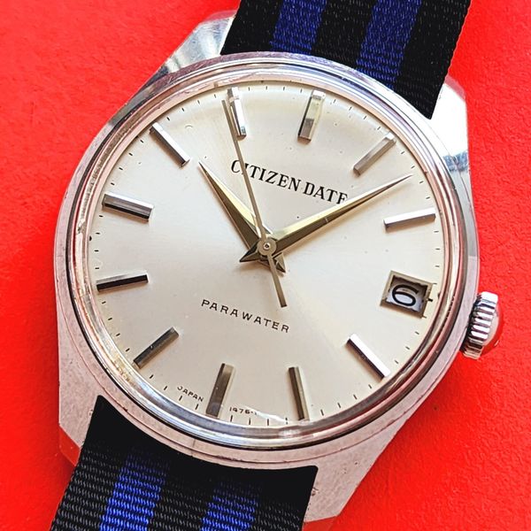 Citizen ParaWater Watch Vintage Beautiful Dial Mechanical 4-180186 For ...