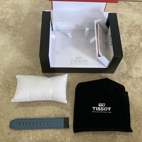 Ultra Rare Tissot Watch Box Complete With Booklet/Manuals/Watch Strap ...