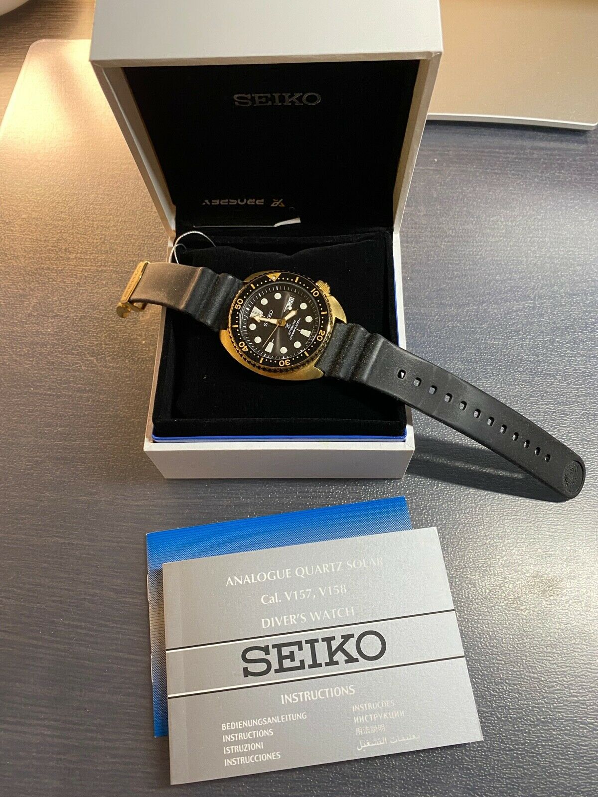 Seiko Prospex SRPC44 Divers Box Automatic Mens Watch Authentic ...