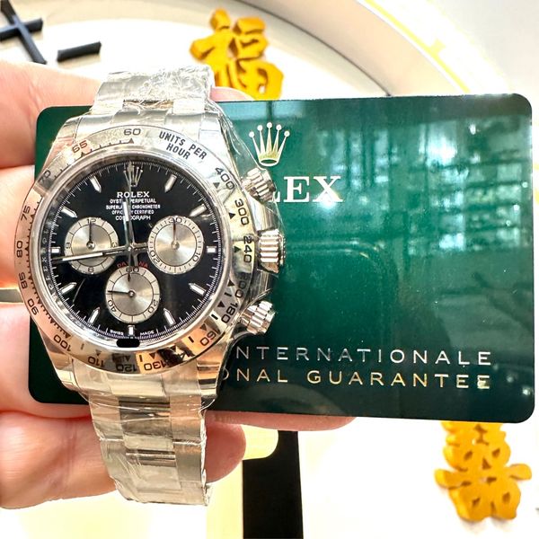 Rolex 126509 Daytona wg BABY LEMANS black | WatchCharts Marketplace