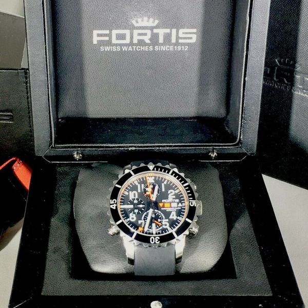 Fortis Chronograph Alarm Vintage 100th Anniversary Limited Edition ...