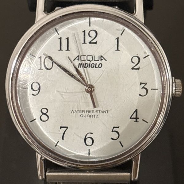 Vintage Timex Acqua Indiglo Quartz Watch New Battery Functional ...