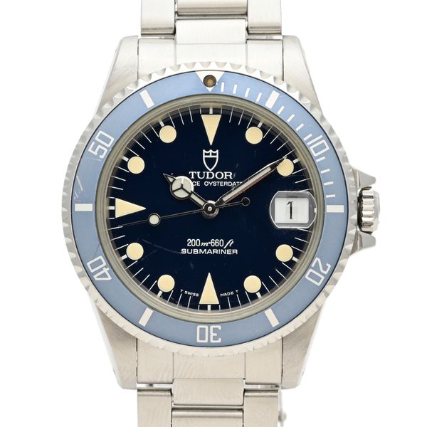 Tudor TUDOR Submariner Date Tudor 75190 Watch SS Self-winding Navy Men ...