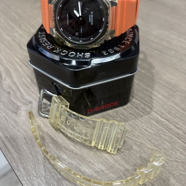 Casio G-Shock GA-2100SKE-7AER SKELETON SERIES | WatchCharts Marketplace