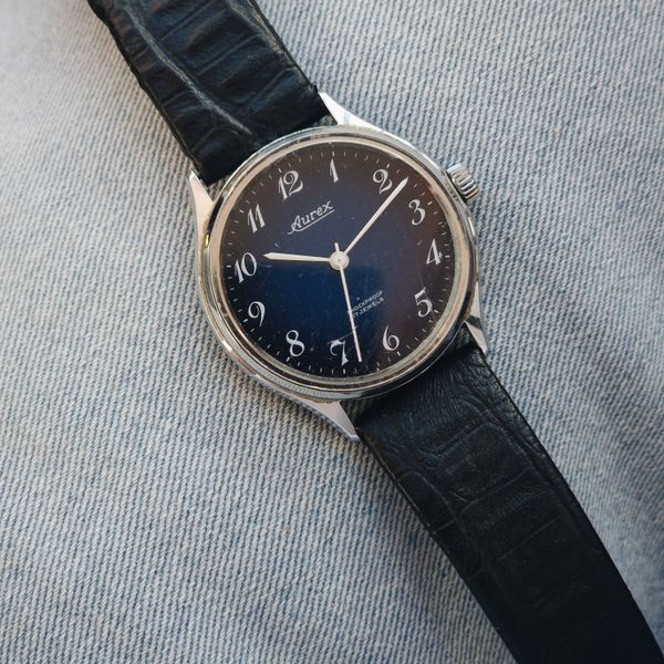 [WTS] 1970s Aurex “Blue Fumé” Cal. FE 140-1 | $35 | WatchCharts Marketplace