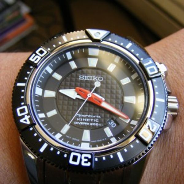 Seiko SKA 511 , Kinetic , Saphire , Lume, Stargate on Steroids with ...