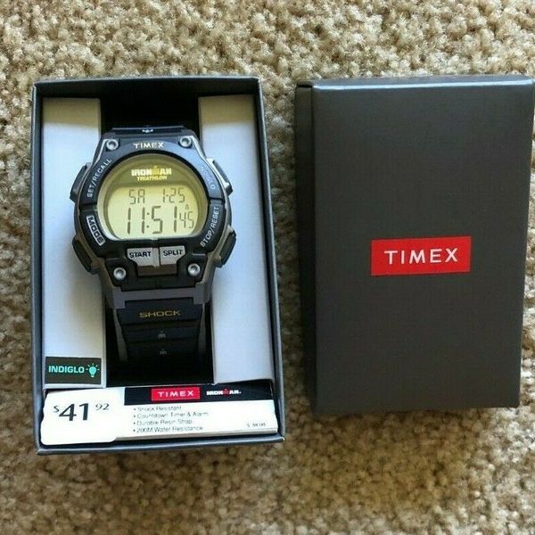 TIMEX IRONMAN SHOCK Full-Size 30-Lap DIGITAL WATCH T5K1959 **BRAND NEW ...