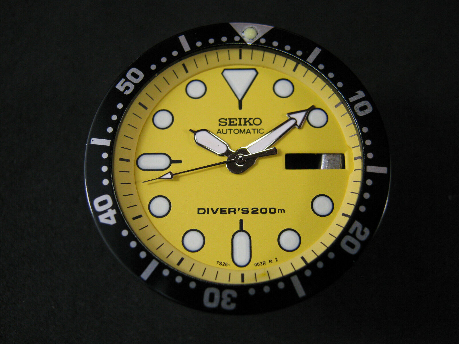 New Dial + Hands + Minute Track + Bezel Insert Seiko SKX013 / 7s26-0030 ...