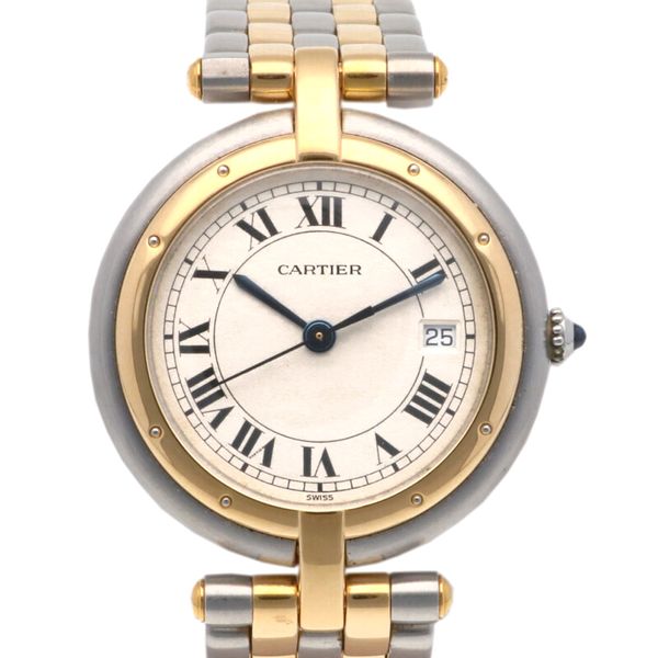 Cartier CARTIER panthere round watch stainless steel 183964 ladies used ...