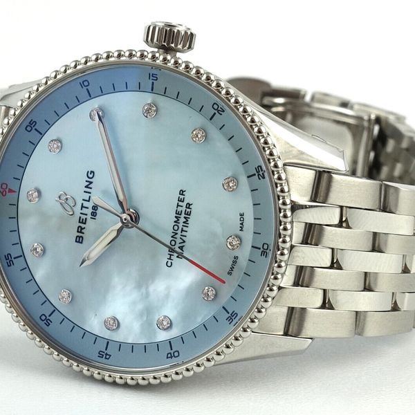 Breitling Navitimer Quartz 32 Stainless Steel A77320 Price as of April ...