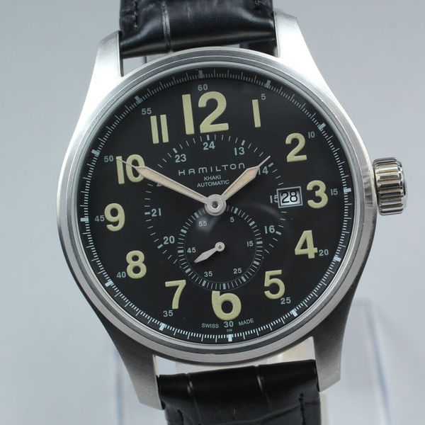 Hamilton Khaki Field Officer Auto H70655733 Automatic Men's Watch 44mm ...