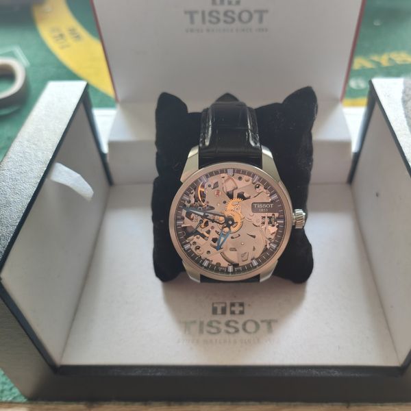 Tissot Skeleton Mecanic Watch, Very Very Good Condition. | WatchCharts ...
