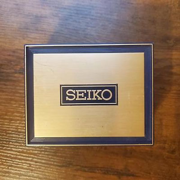 Vintage Seiko Watch Box Only (no watch) | WatchCharts Marketplace