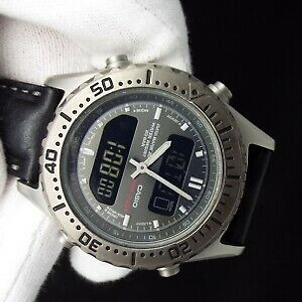 Rare CASIO Vintage Digital Watch TIMBER CRUISER TIC-110 1766 JAPAN ONLY ...