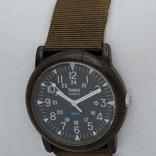 Vintage Timex Field Camper Macgyver Military 24HR Watch K8 ...