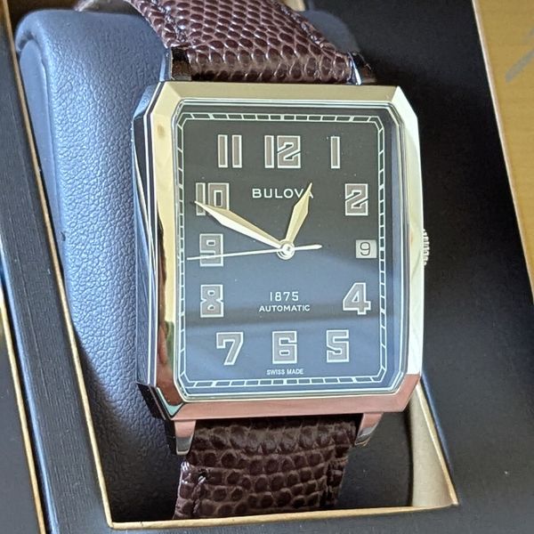 Bulova Joseph Breton Limited Edition Swiss Automatic Sapphire Men's ...