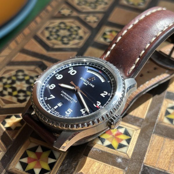 [WTS] Breitling Aviator 8 Day Date A4533010 - Full Set | WatchCharts ...