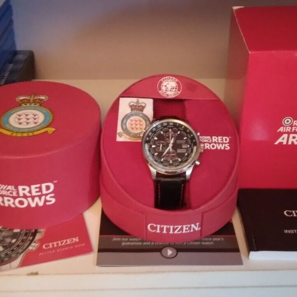 Red Arrows Citizen Eco-Drive Chronograph CA0080-03E | WatchCharts ...