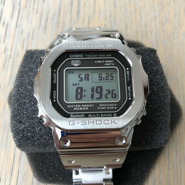 Casio G-Shock GMW-B5000D-1CR Full Metal 5000 Stainless Steel | WatchCharts