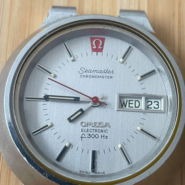 OMEGA Seamaster F300hz cone 41mm Ref 198.0018 SPARES OR REPAIR not ...