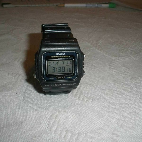 Casio DW-240 digital watch HD 200m WR from 1990s Vintage | WatchCharts ...
