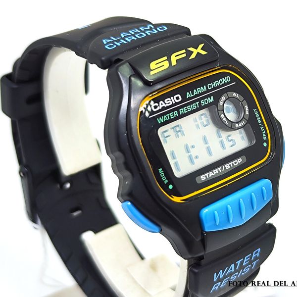 VINTAGE CASIO SFX-10-1BV WATCH, QW.1042 KOREA WR.50. FOR KIDS, YEAR ...