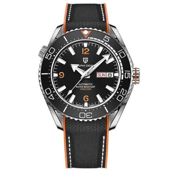 Pagani Design PD-1729 42mm Homage Watch Seiko NH36 Automatic Day Date ...