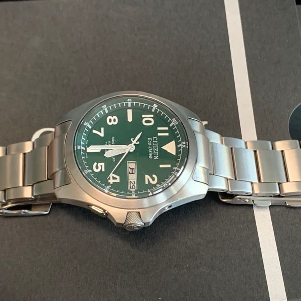FS: Citizen Promaster titanium PMD56-2951 JDM green field watch ...