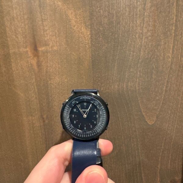 Seiko Metronome Watch Navy Blue (Wore Once) | WatchCharts Marketplace