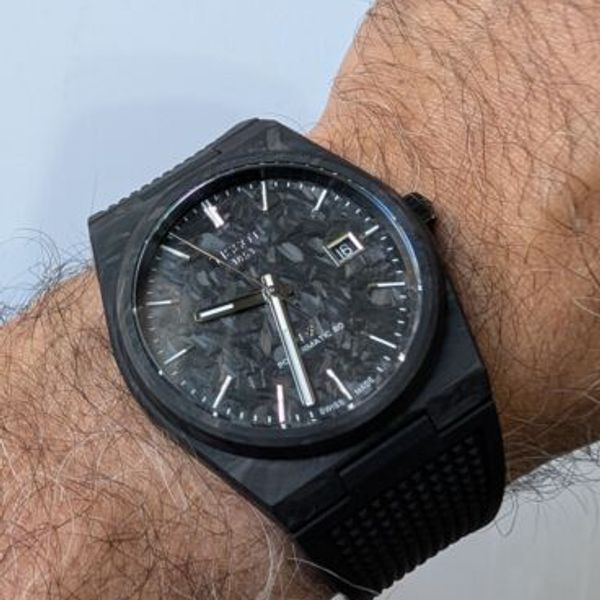 Tissot PRX Powermatic 80 40.5mm Carbon BRAND NEW IN BOX | WatchCharts ...