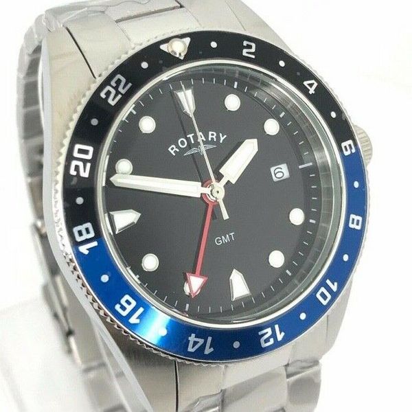 Rotary Henley GMT Quartz watch - GB00682/04 | WatchCharts Marketplace