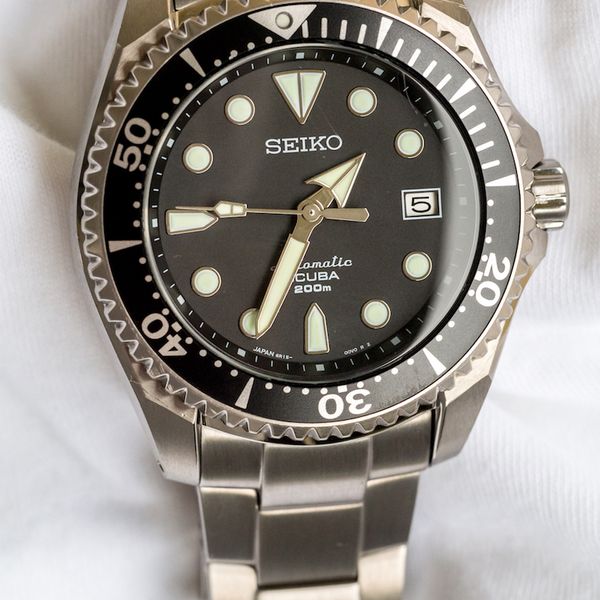 SOLD: Seiko Shogun SBDC007 Titanium Diver - One Titanium Bracelet ...