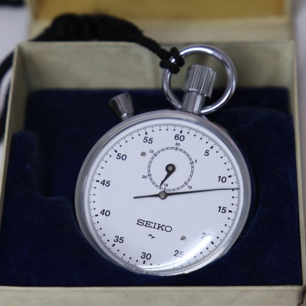 Seiko Stop Watch Mechanical ACRP 88-5061 Vintage 70s Japan Used in ...