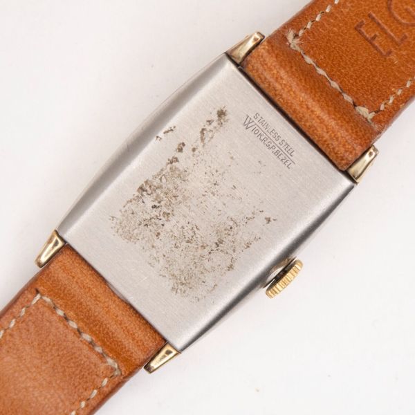 Shopworn-Only Vintage Elgin 17-Jewel 10K RGP & S/S Wristwatch, Keeps ...