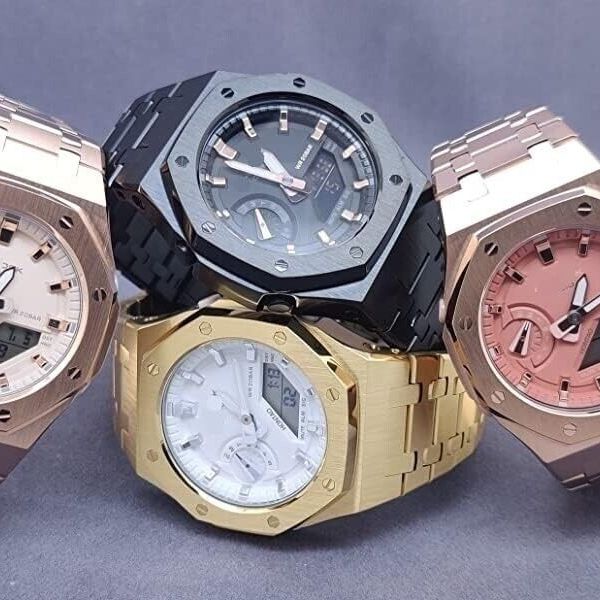 Casio G-Shock GA2100 Mod kit Modification Strap - Yellow Gold ...