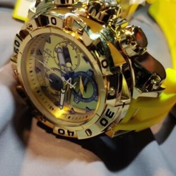 Invicta RIPSAW RESERVE Swiss AUTOMATIC Men's Watch - 52.7mm, Yellow ...