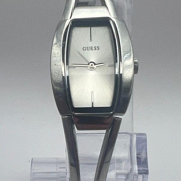 Guess Ladies Watch Silver Dial Silver bracelet Used | WatchCharts ...