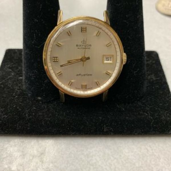 Vintage Baylor Skystar Automatic Men's Wristwatch Circa 1960s Swiss ...