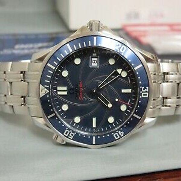 Omega 007 James Bond Seamaster Limited Edition Ref. 2226.80.00 Box ...