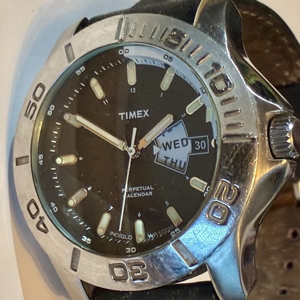 timex mens perpetual calendar Day date Watch | WatchCharts Marketplace